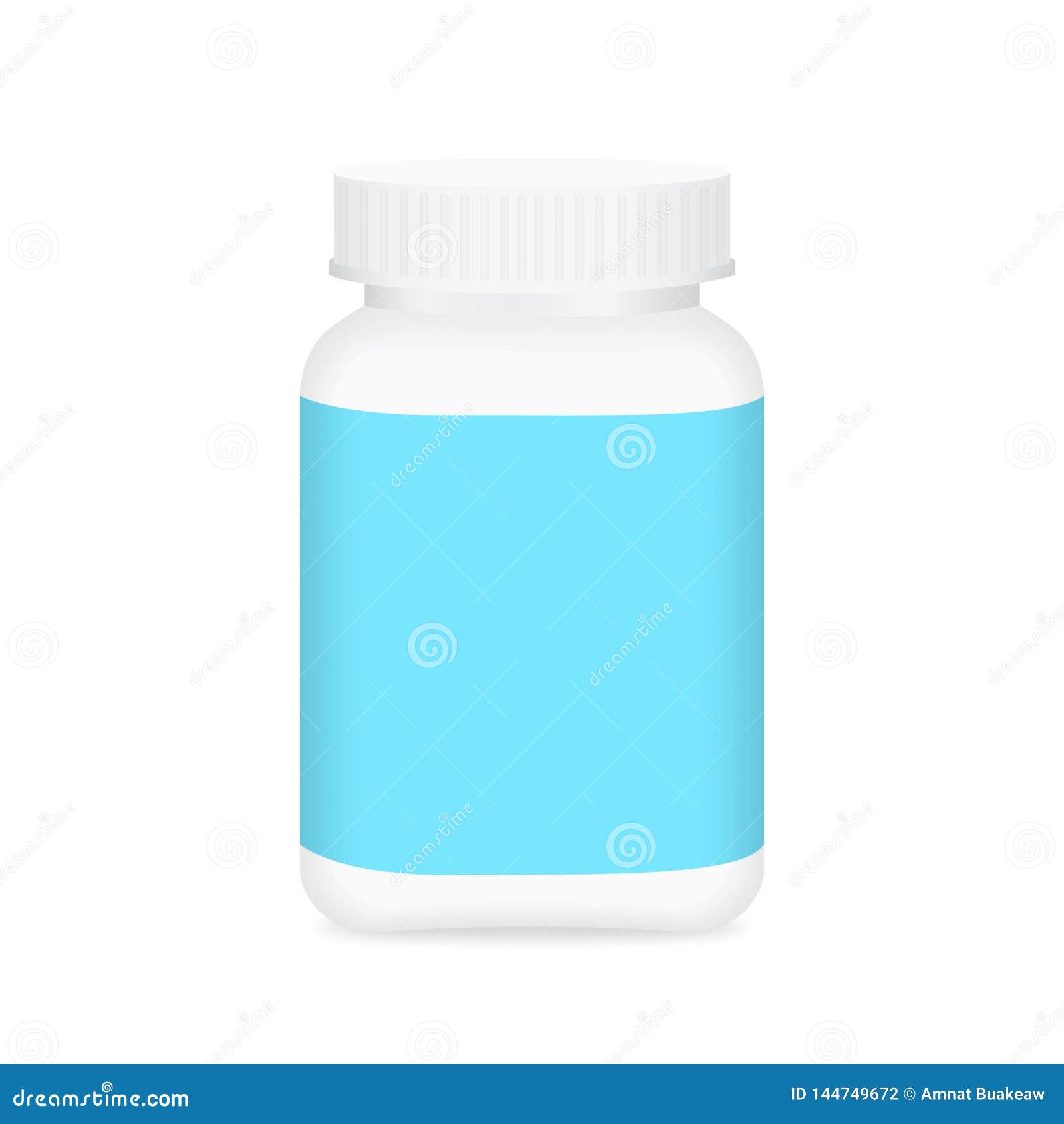 Blank Blue Label Templates