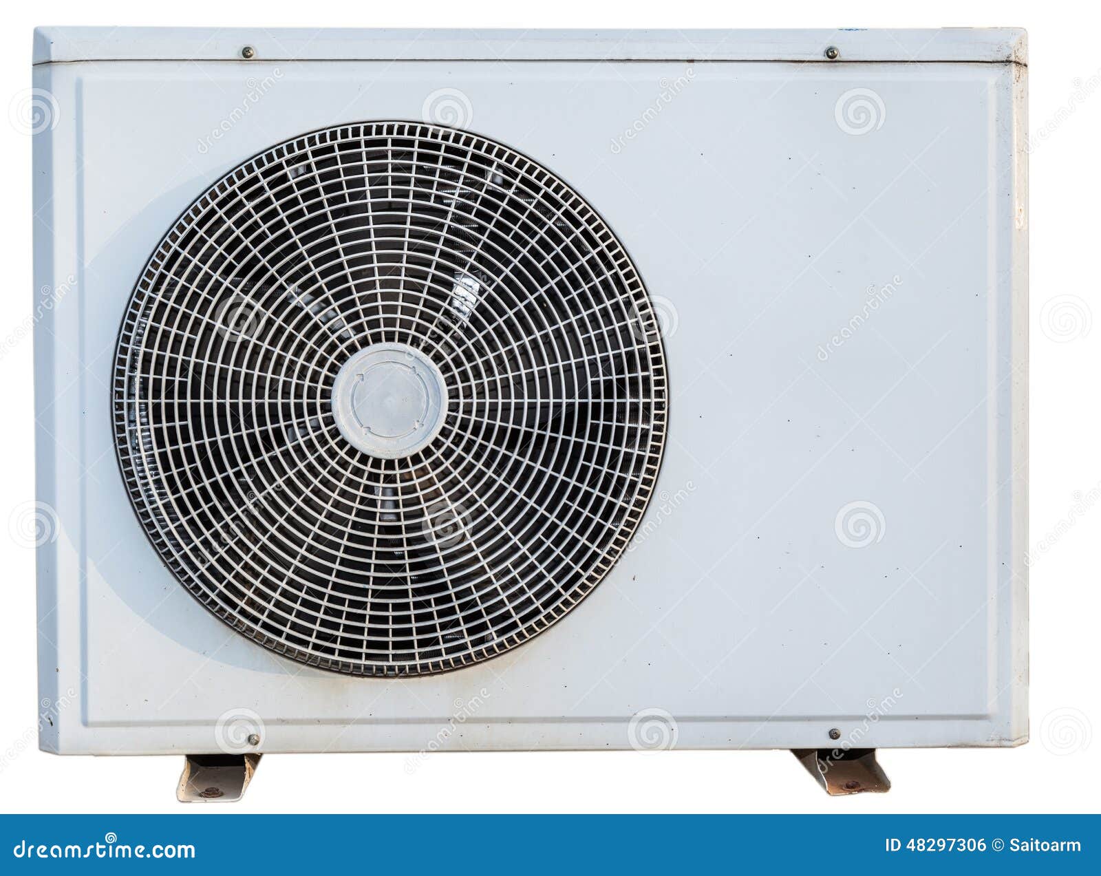 White metal air compressor stock photo. Image of isolated - 48297306