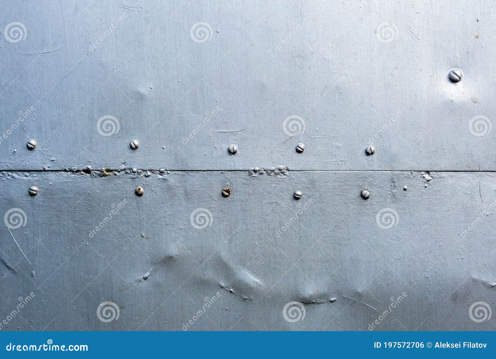 Metal Surface with Paint Worn Paint. Background Wall Stock Photo ...