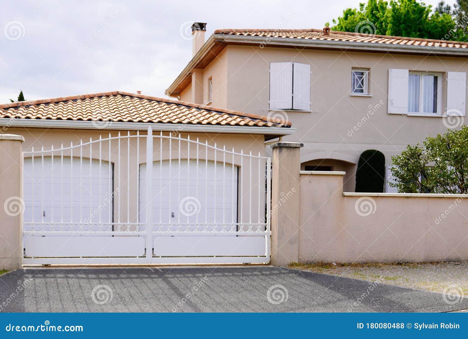 Metal House Number 521 On A White Stucco Wall Background Royalty-Free ...