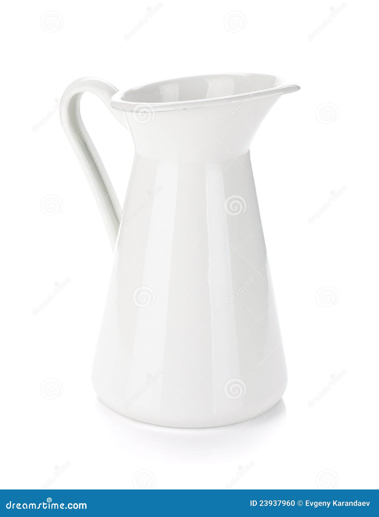 White metal milk pitcher stock photo. Image of clean - 23937960