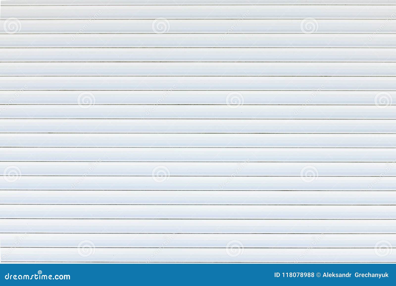 White Metal Roller Door Shutter Background and Texture Stock Photo ...