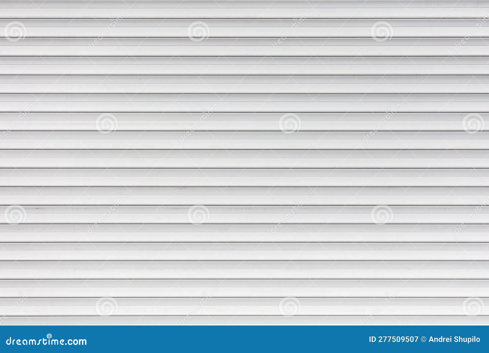 White Metal Roller Shutter Door Texture Background. Texture of White ...