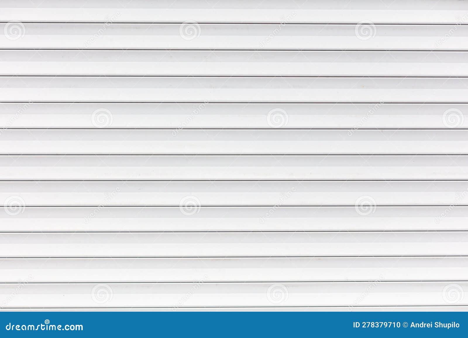 White Metal Roller Shutter Door Texture Background. Texture of White ...