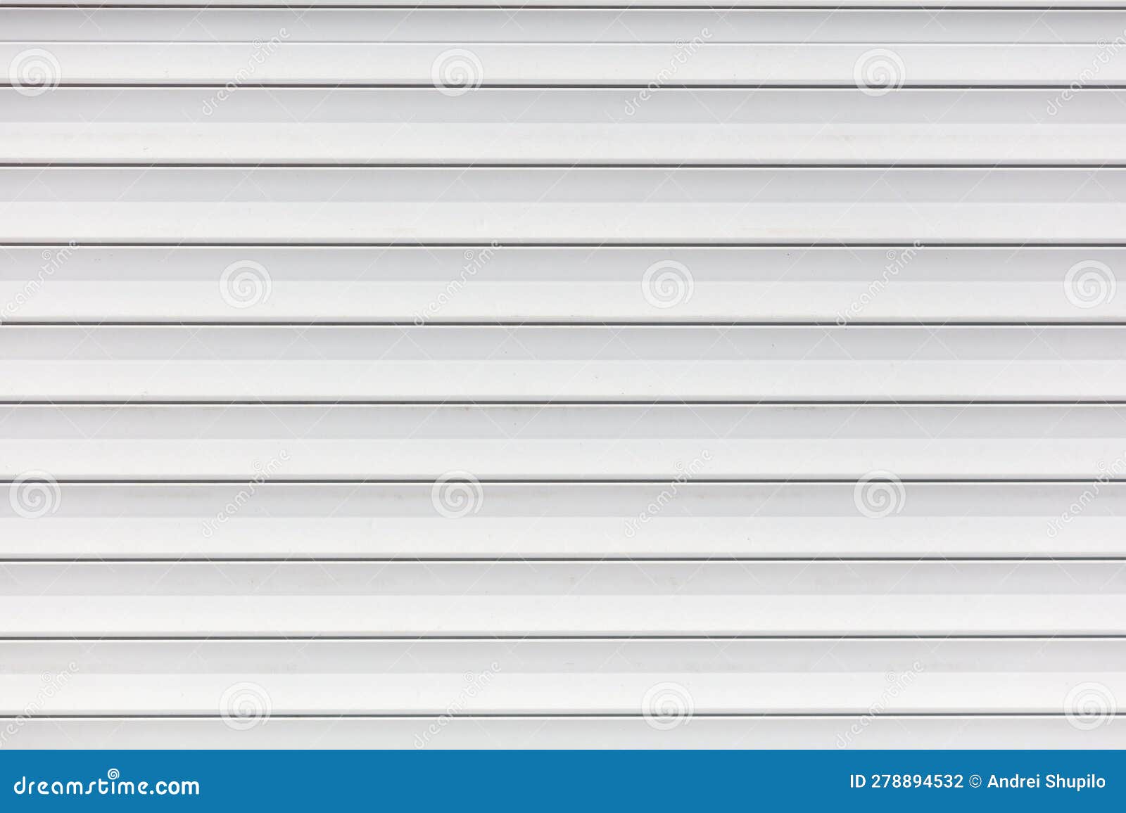 White Metal Roller Shutter Door Texture Background. Texture of White ...