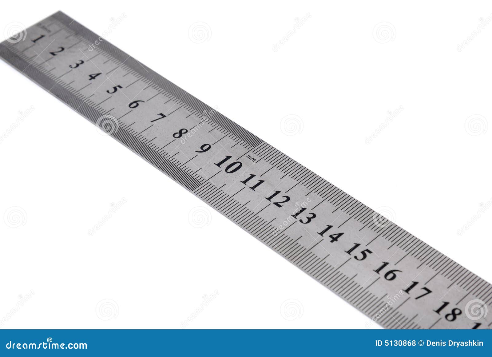 Metal Ruler Royalty-Free Stock Image | CartoonDealer.com #7448158