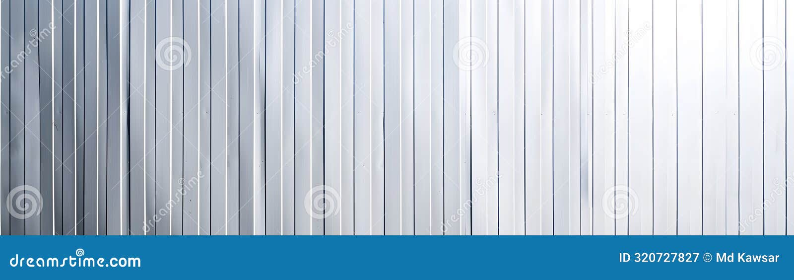 White Metal Wall with Vertical Lines Pattern Stock Illustration ...