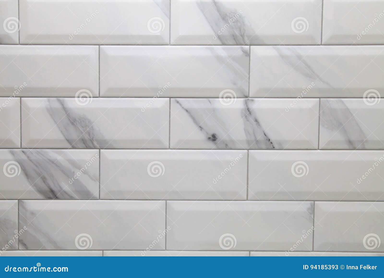 White Metro Ceramic Tile Background Stock Image Image Of Subway Tiles