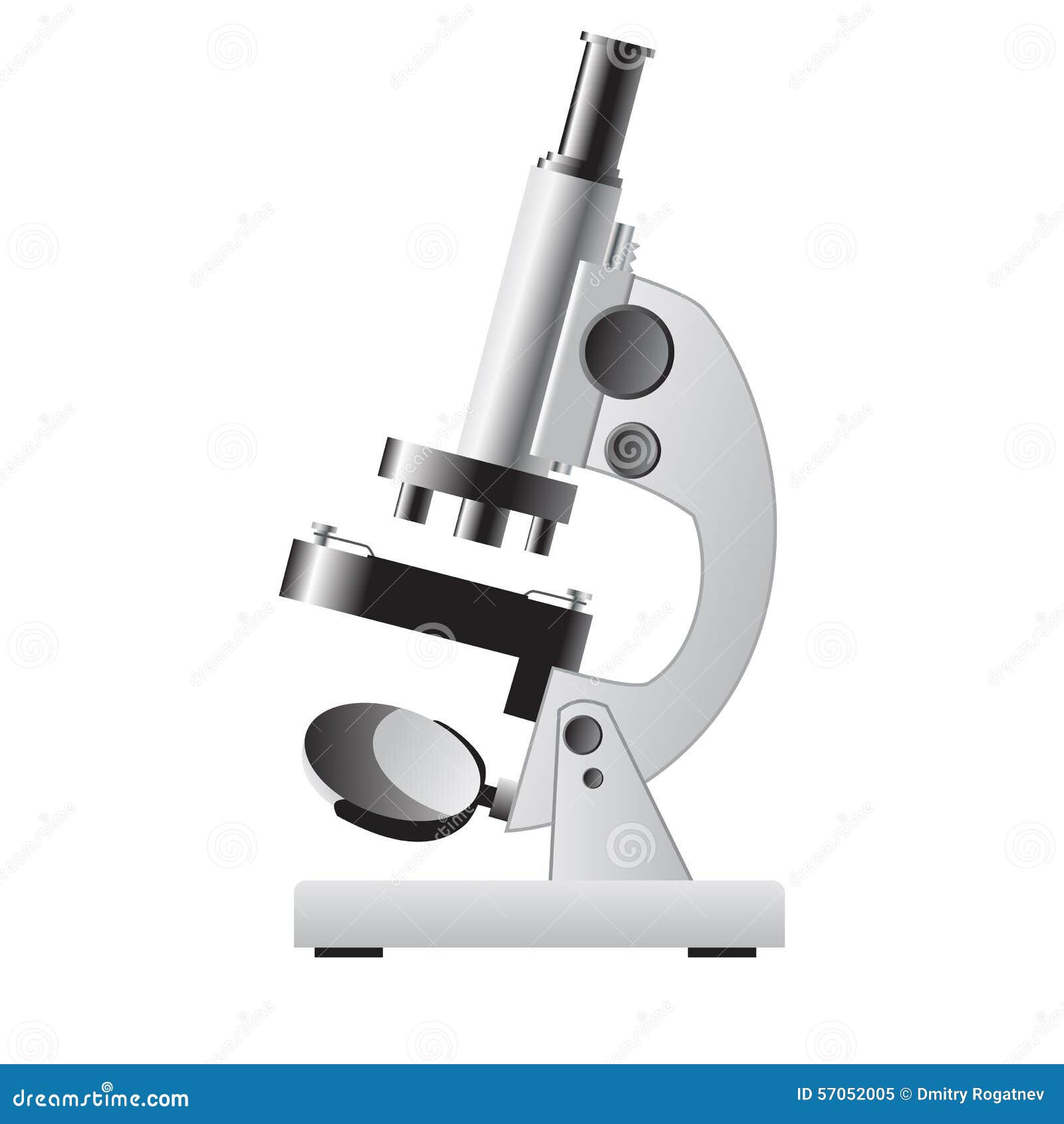 White Microscope Stock Photography | CartoonDealer.com #32913686