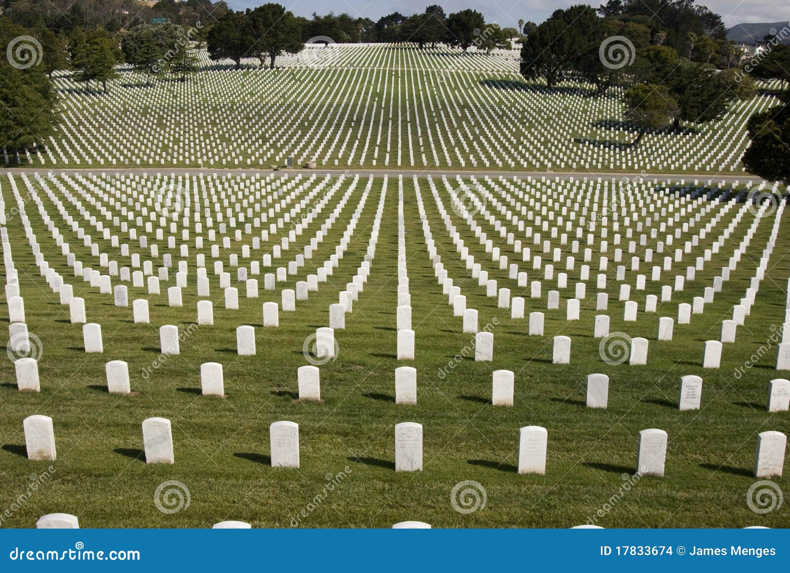 White Military Tombstones Editorial Image | CartoonDealer.com #17833674