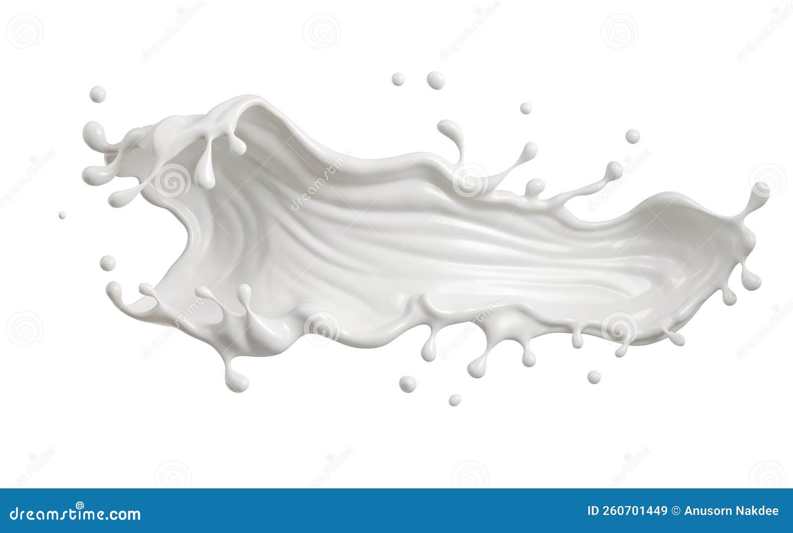 White Milk Splash Isolated on Background Stock Illustration ...