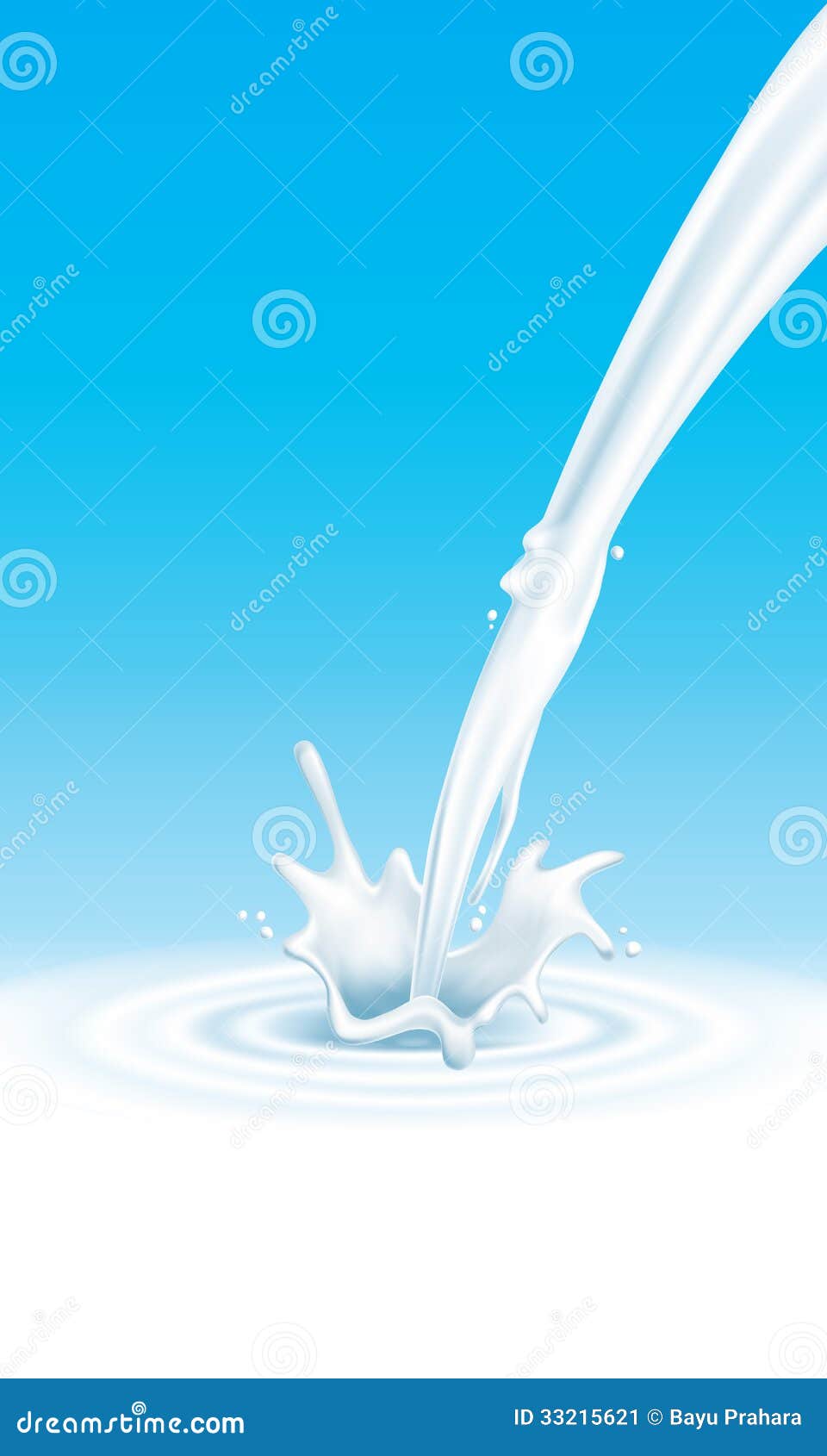 White Milk Splash stock vector. Illustration of cold - 33215621