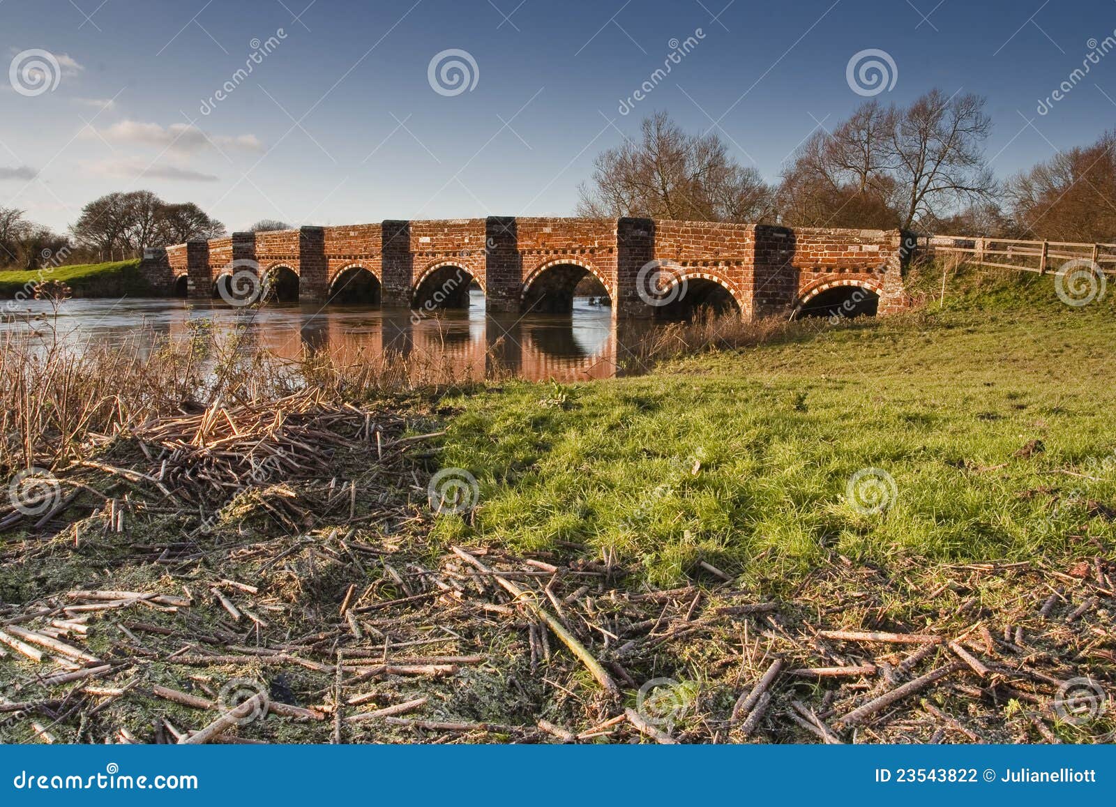 White Mill bridge stock photo. Image of british, white - 23543822