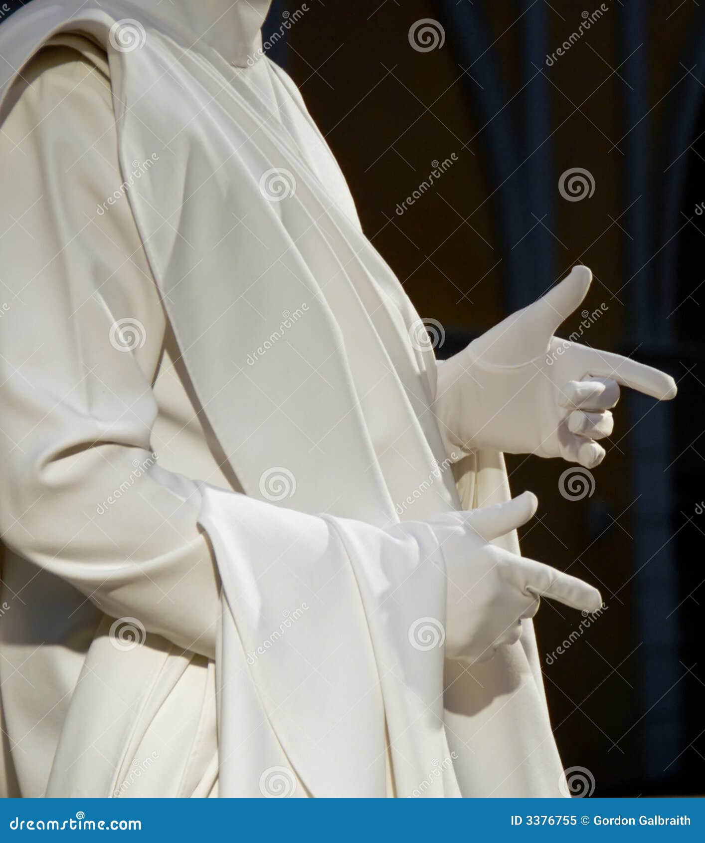 White mime 2 stock image. Image of pantomine, mimic, abstract - 3376755