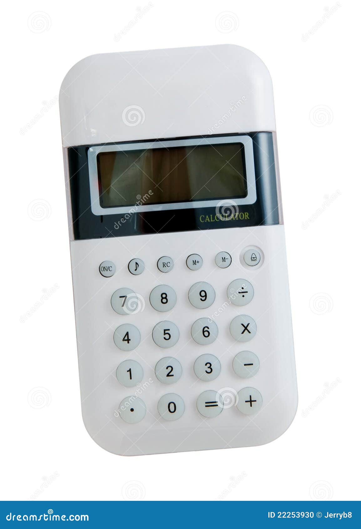 White Modern Calculator stock photo. Image of scientific - 22253930
