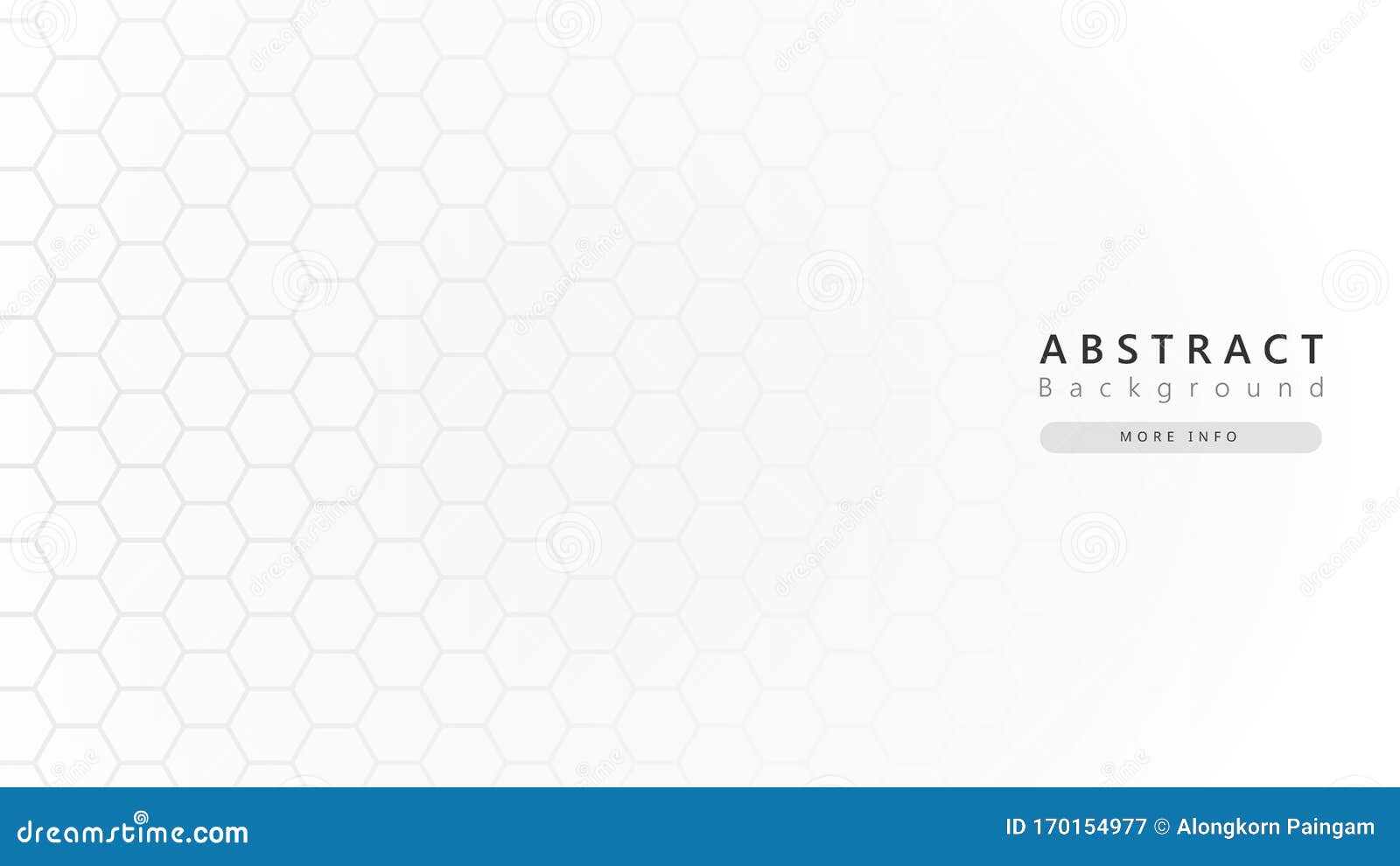 White Modern Hexagon Abstract Background,simple Advertisement ...