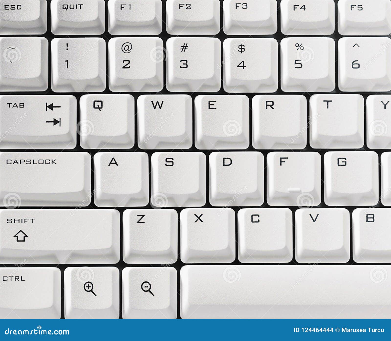 Modern Keyboard Close-up of Buttons Stock Photo - Image of design ...