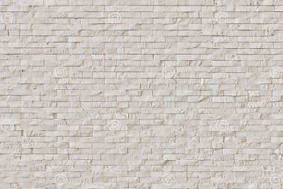 White Modern Stone Brick Wall Stock Photo - Image of clay, house: 28394012