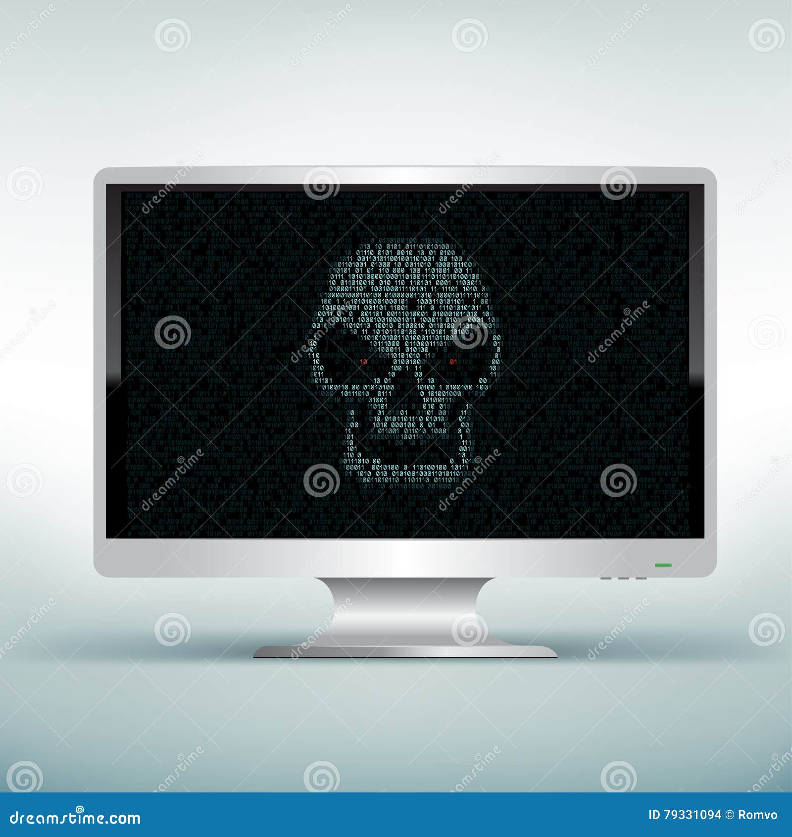 Skull Code Stock Image | CartoonDealer.com #6748177