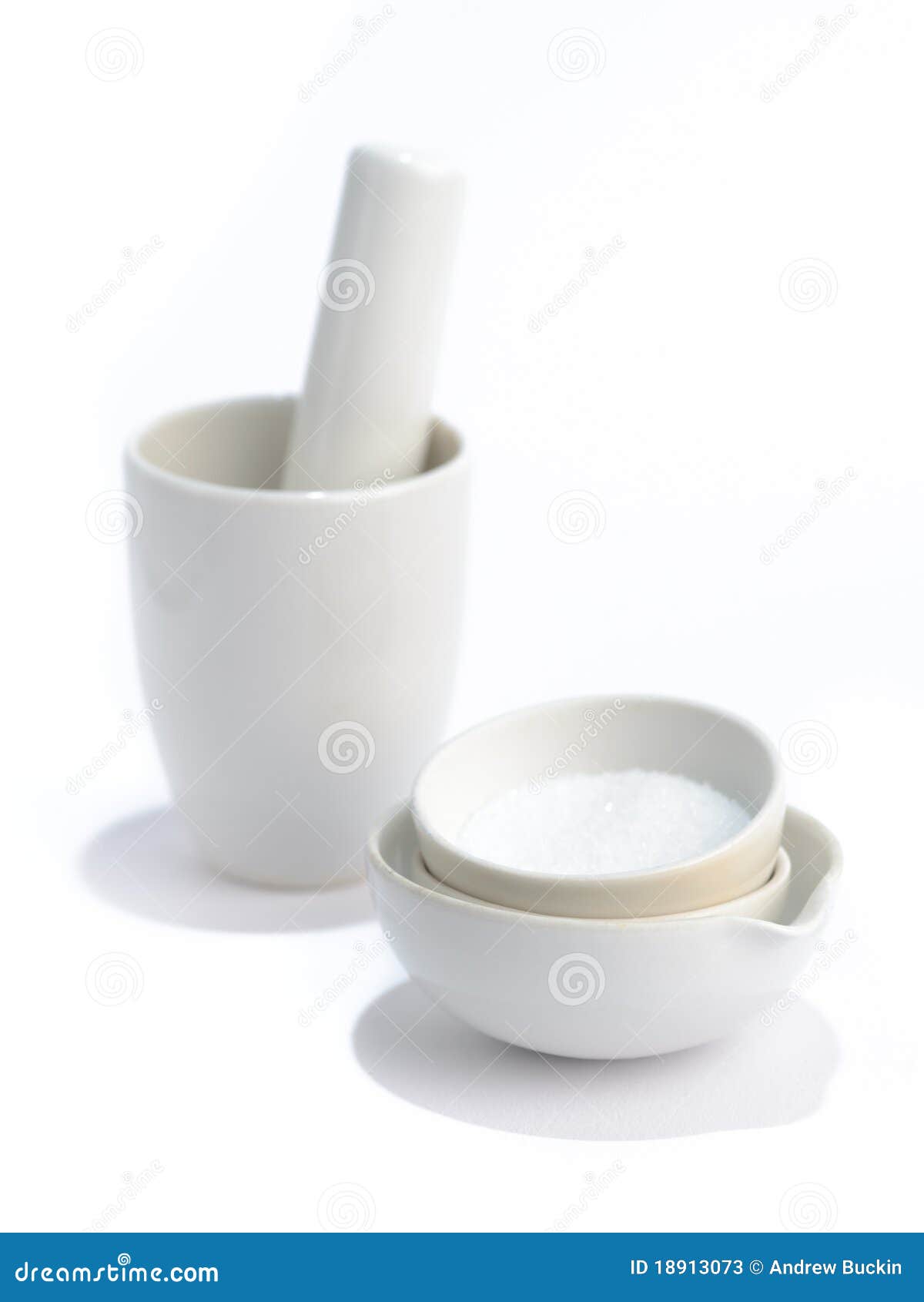 White mortar stock image. Image of kitchen, bowl, ceramic - 18913073