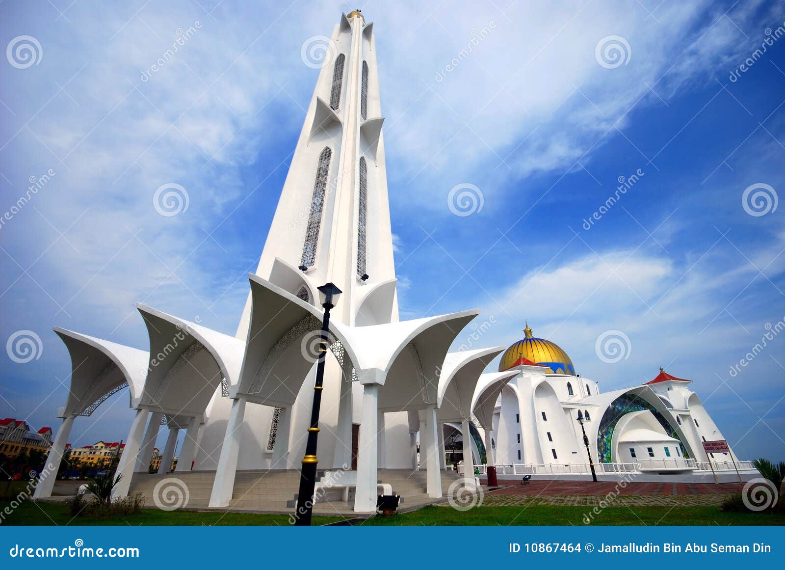 White mosque stock photo. Image of detailed, mosque, muslim - 10867464
