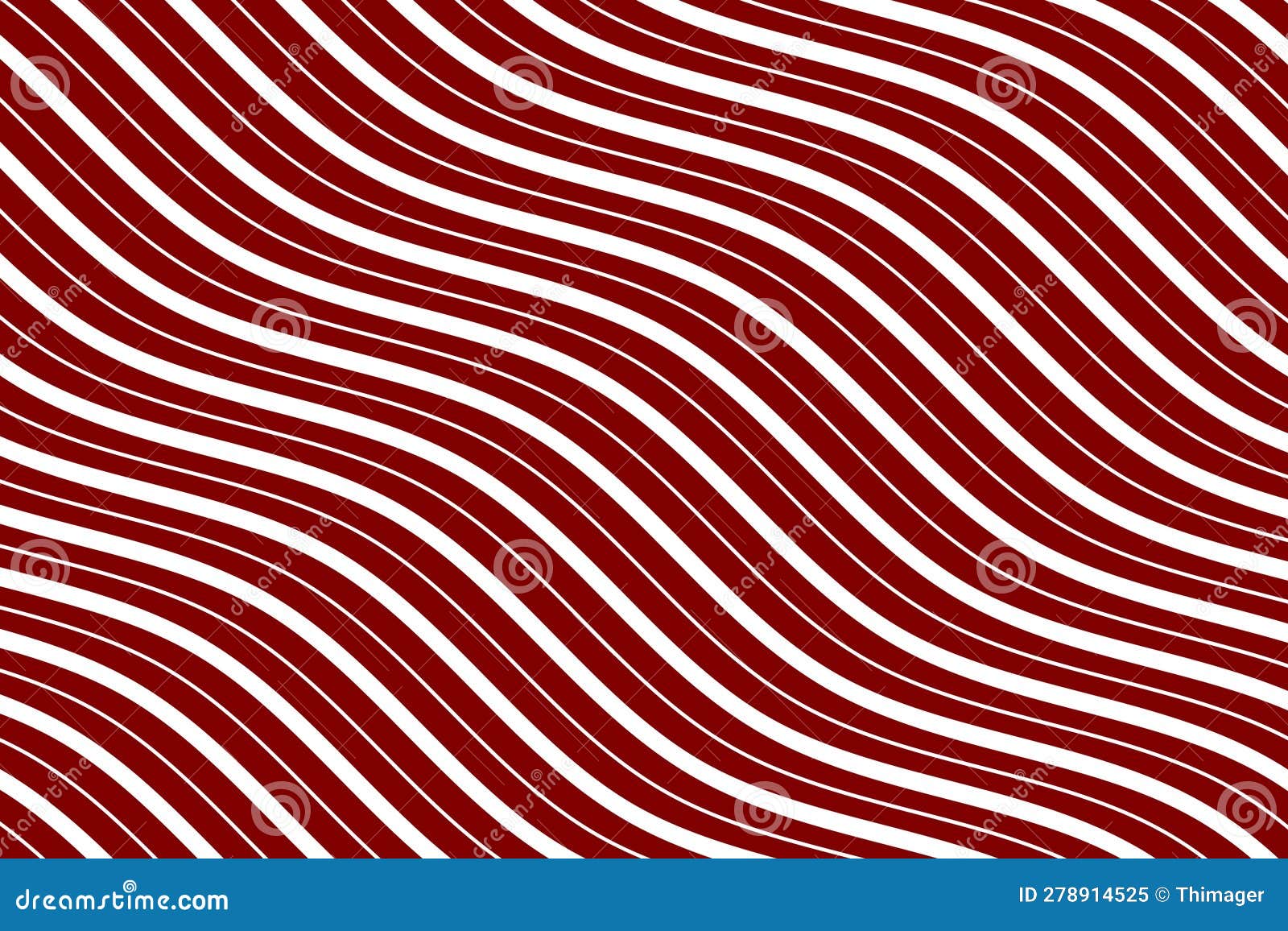 White Motion Water Wave Lines Art Fabric Pattern on Maroon Background ...