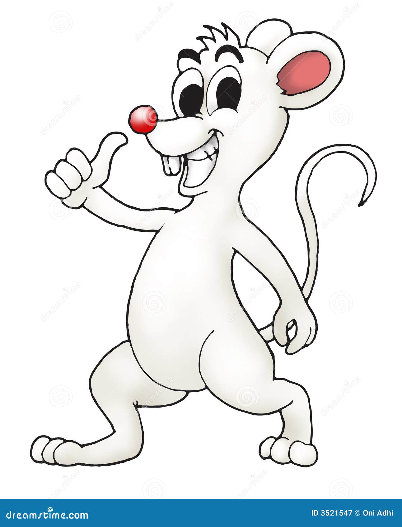 Set Of White Mouse In A Different Angles And Emotions In A Cartoon ...