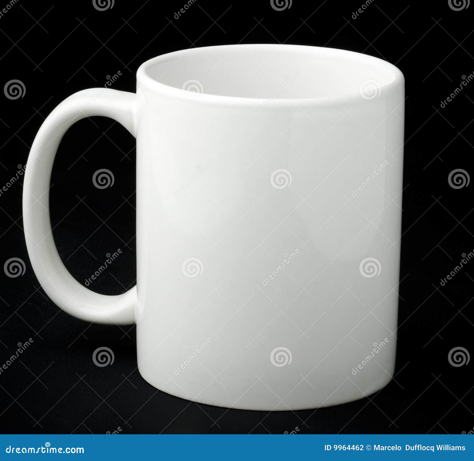 White mug stock photo. Image of glossy, object, black - 9964462