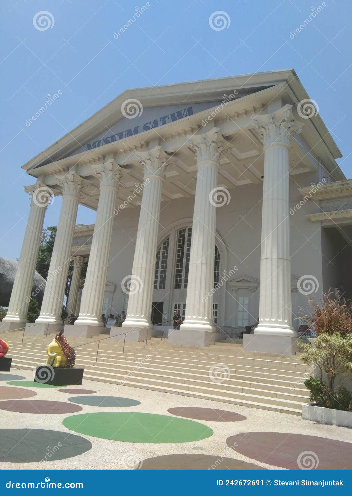 White museum stock image. Image of bright, building - 242672691