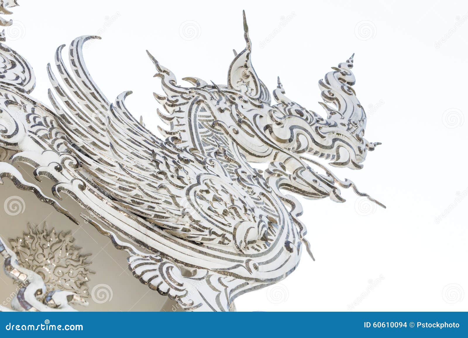 White Naga That Is The Art Of Temple Stock Photography | CartoonDealer ...