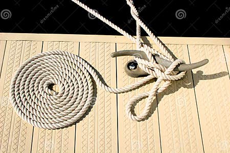 White nautical rope stock photo. Image of rope, vacation - 274964