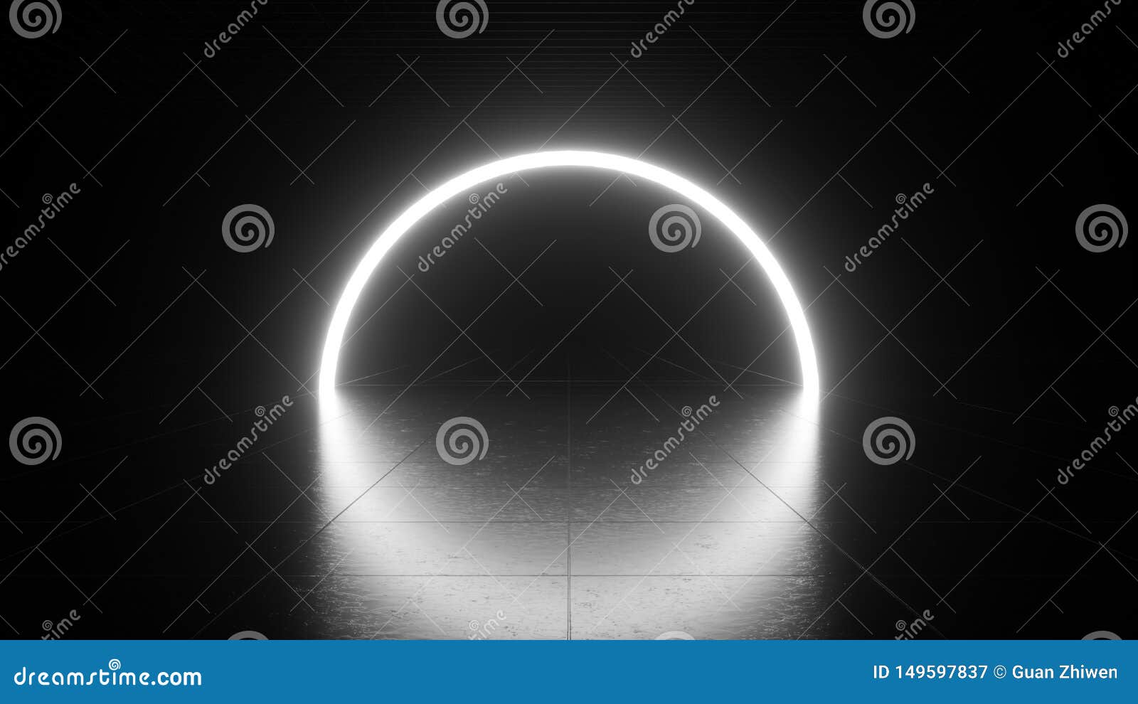 White neon light stock illustration. Illustration of shine - 149597837