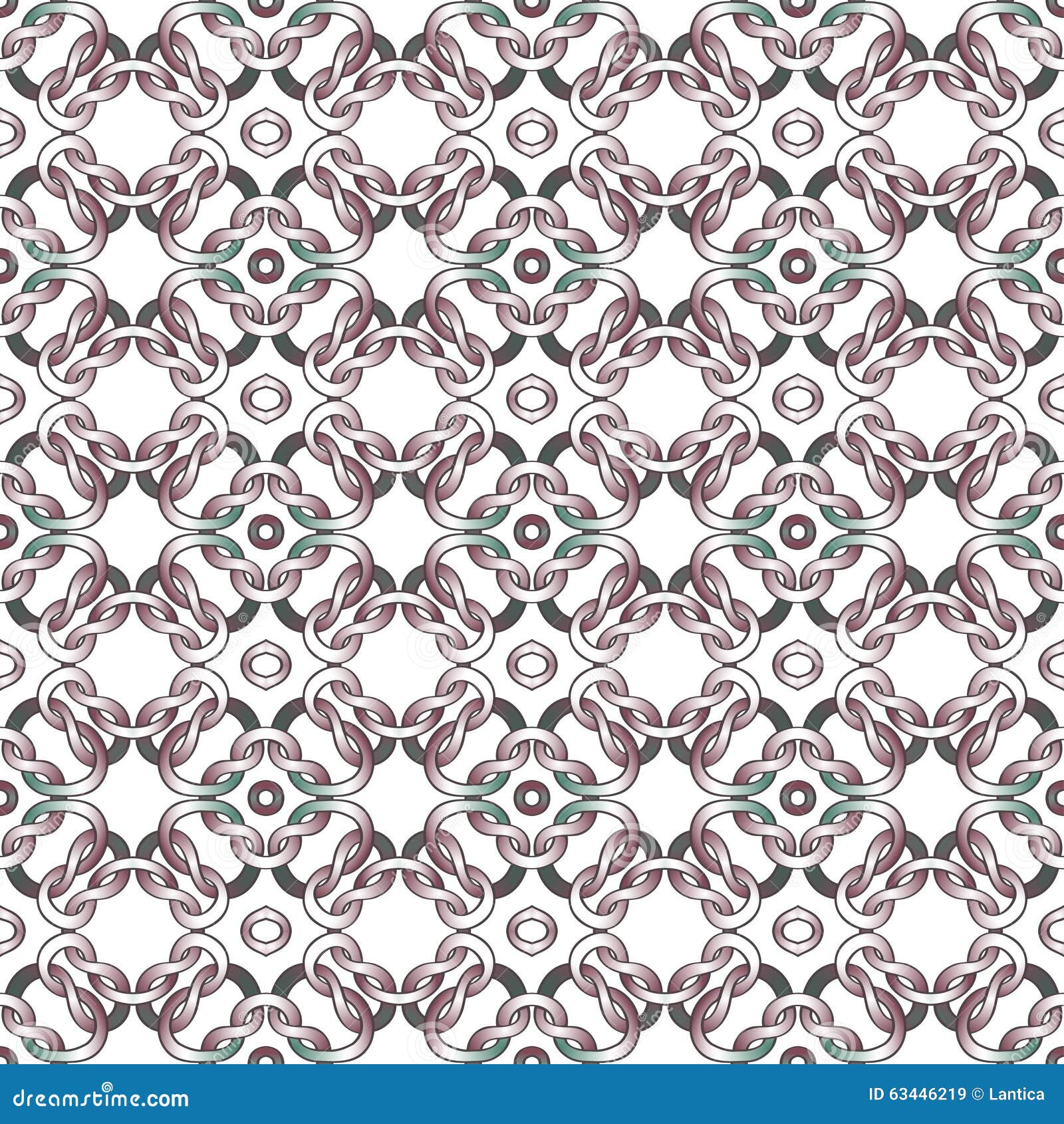 White Net on Black Background. Seamless Pattern Stock Vector ...