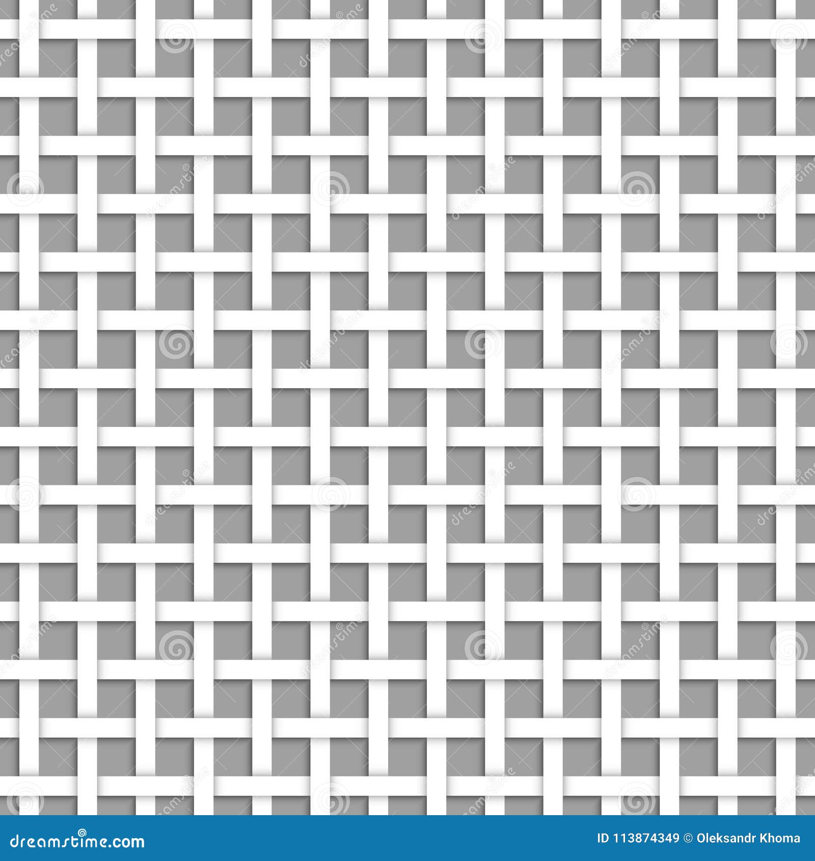 White Net Seamless Pattern Abstract Geometric Netting Stock Vector ...