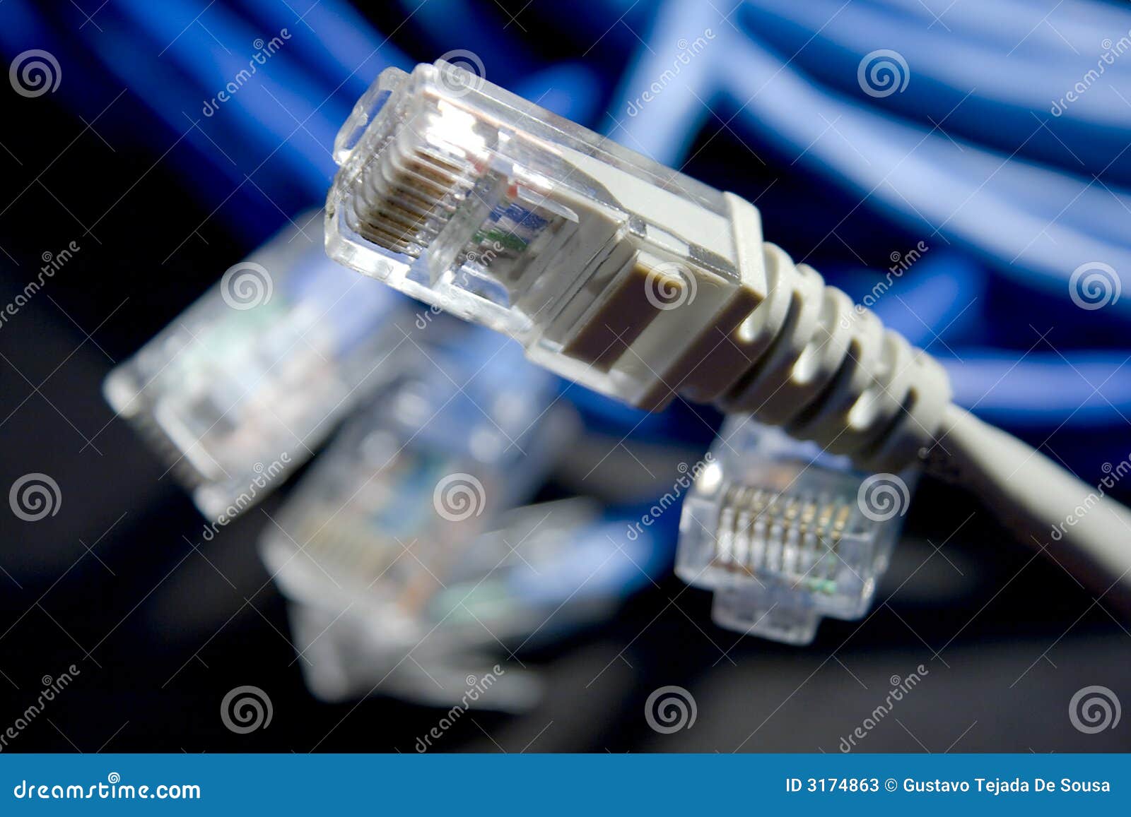 White Network stock image. Image of cable, differentiation - 3174863