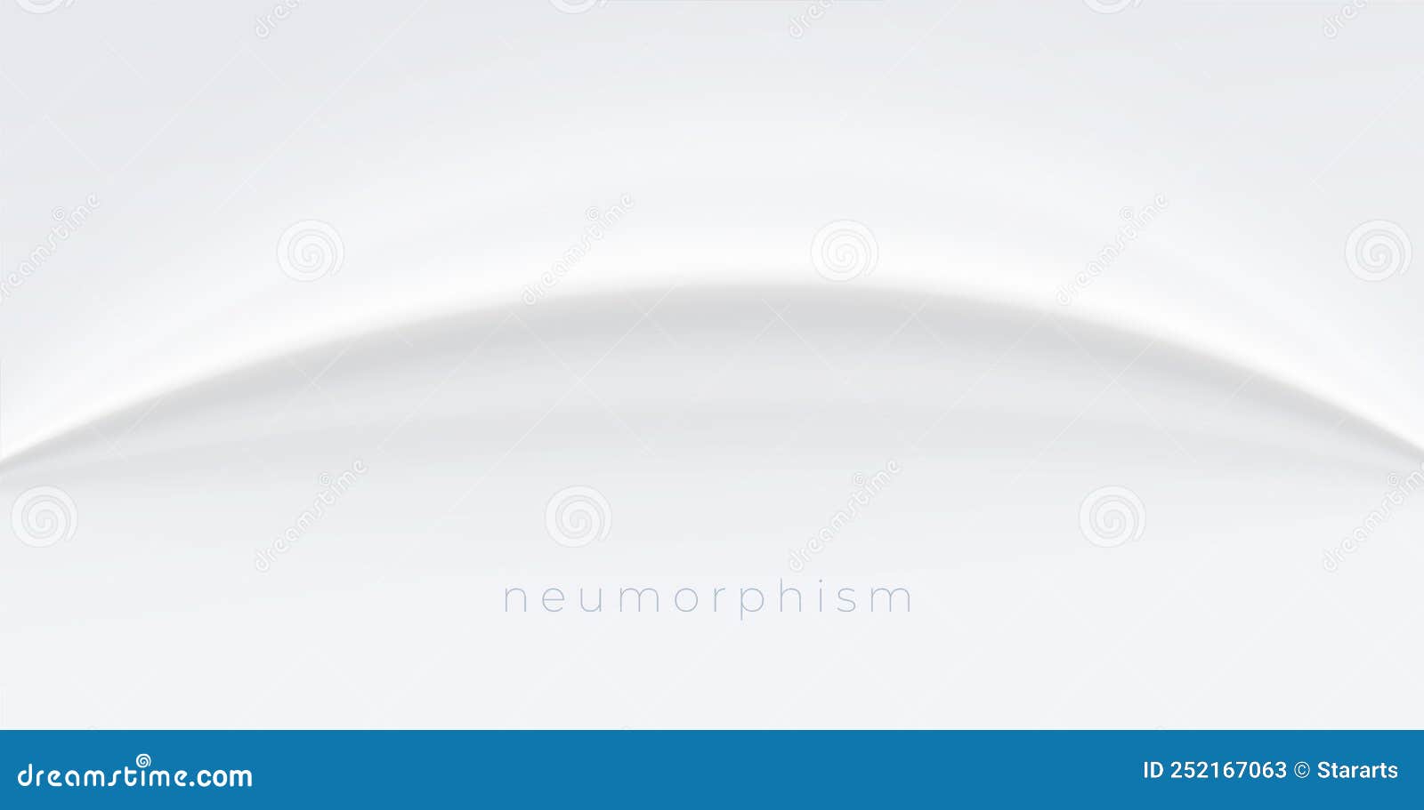 White Neumorphism Background Minimalist Style Stock Vector ...