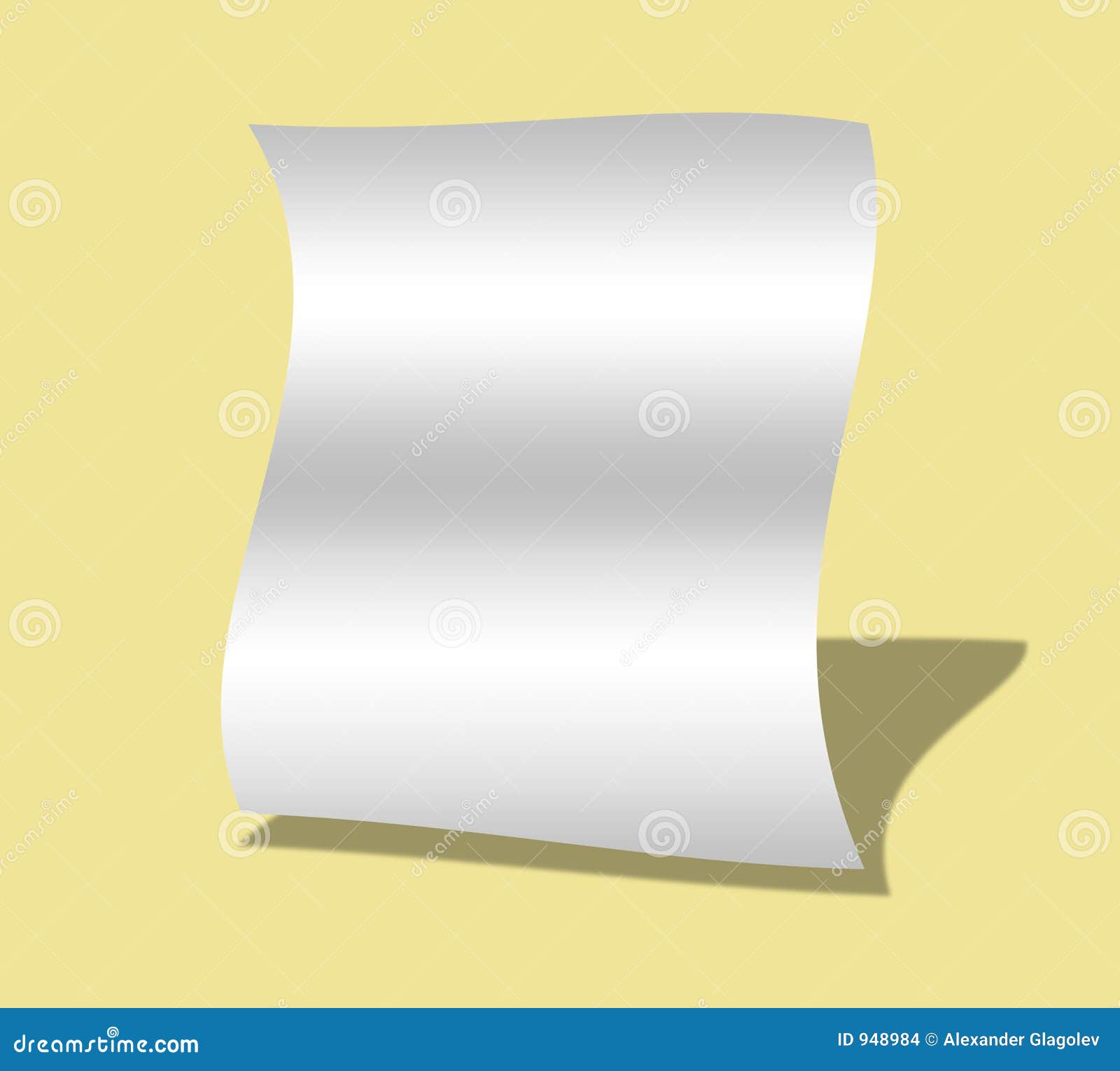 White Note stock illustration. Illustration of emergency - 948984