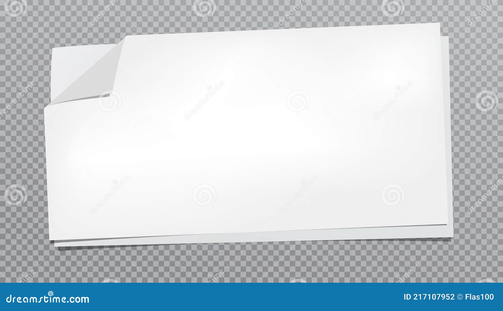 White Note, Notebook Paper with Folded Corner are on on Dark Squared ...