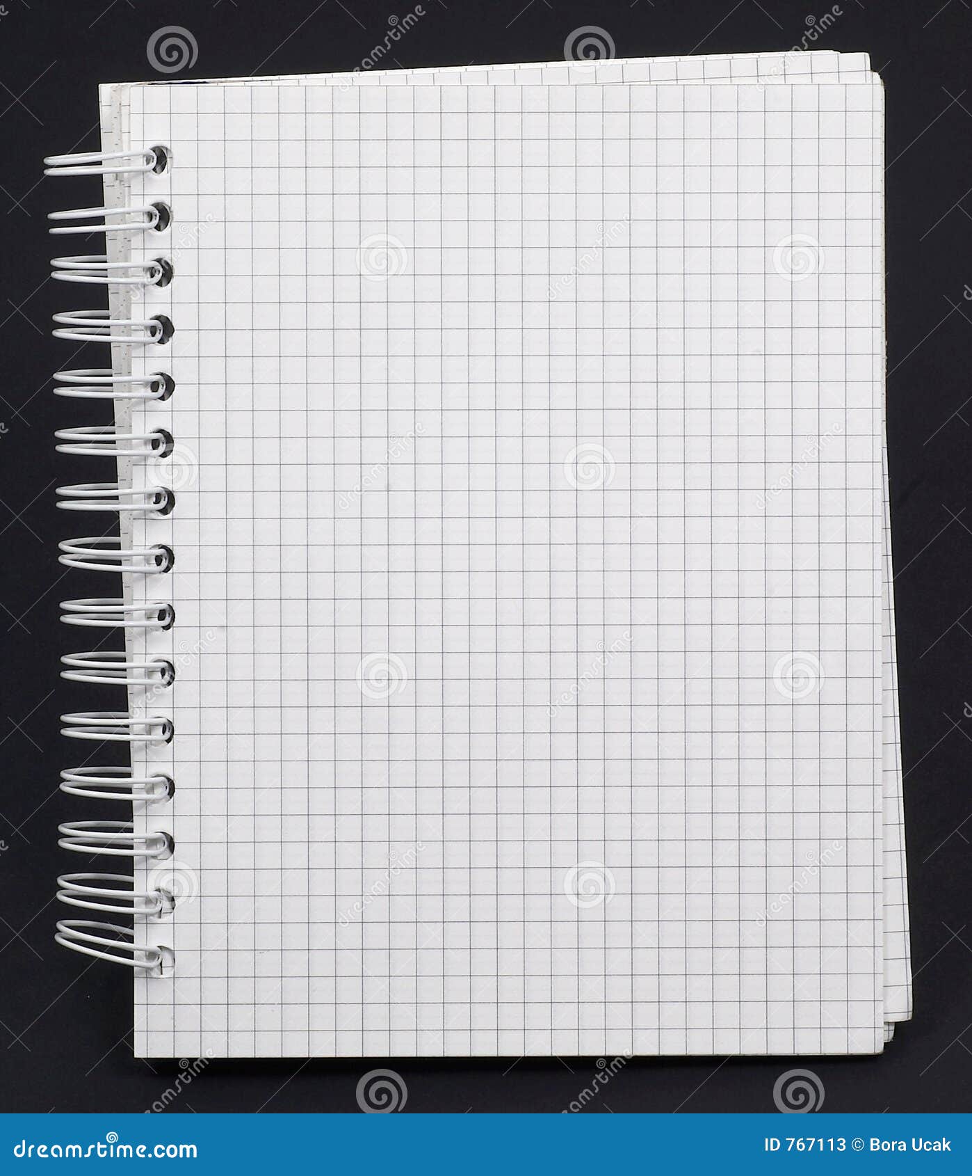 White notebook stock image. Image of organization, business - 767113