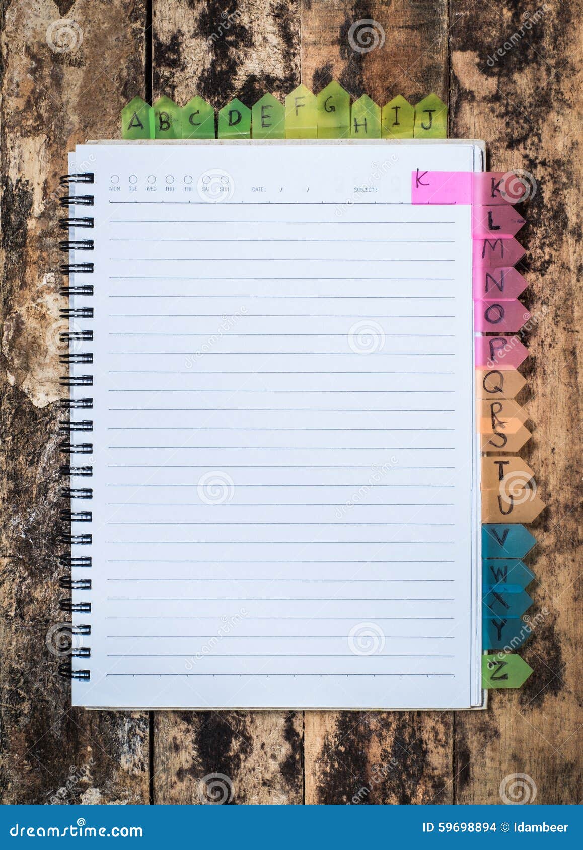 White notebook stock photo. Image of dirty, sheet, page - 59698894