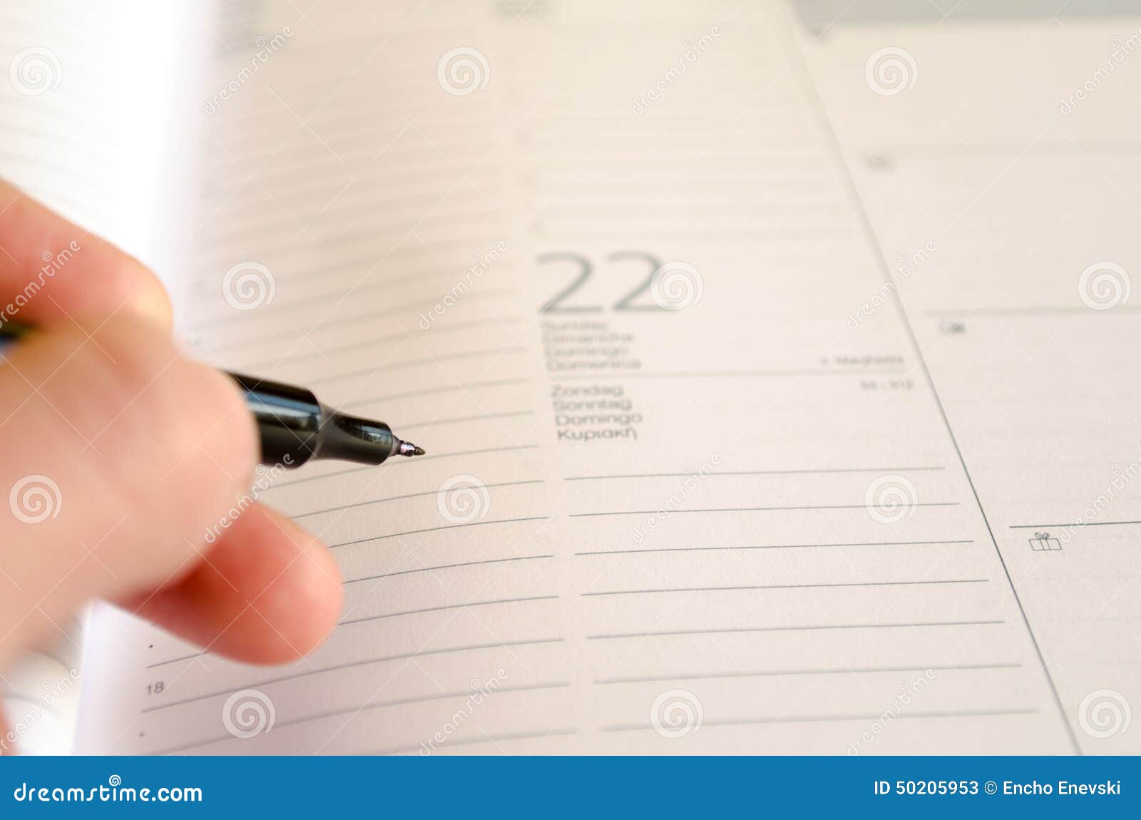 White notepad stock image. Image of space, white, break - 50205953