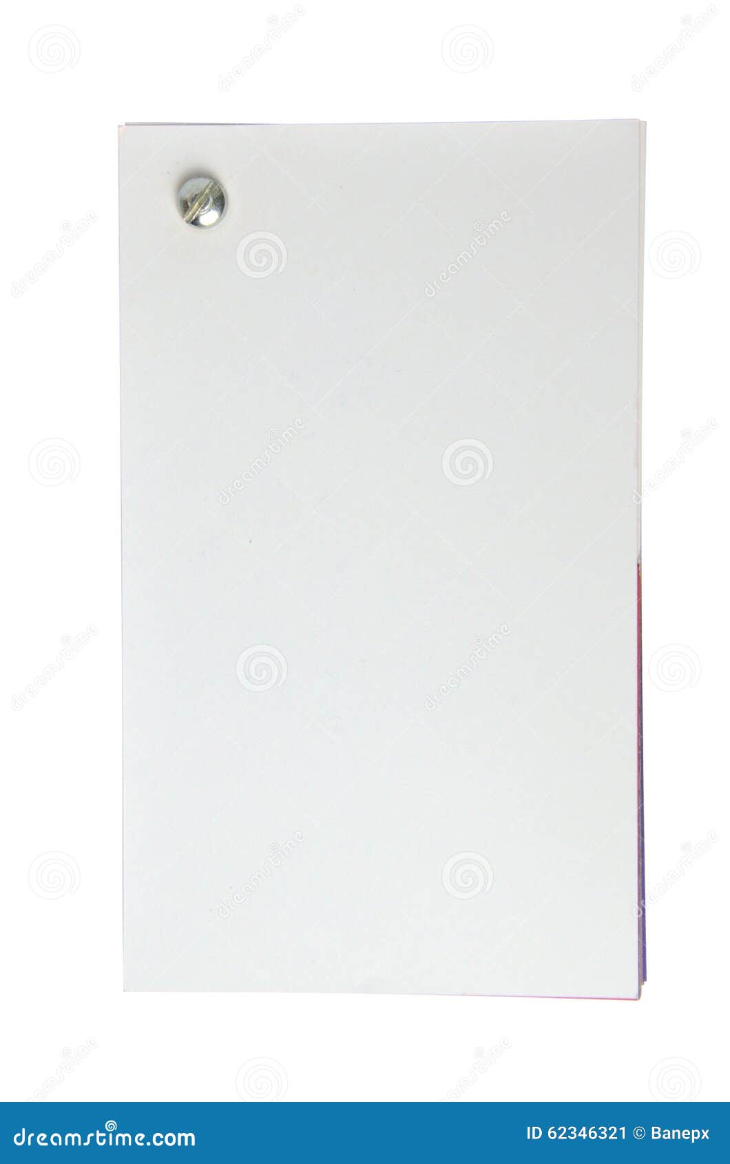 White notepad with stock image. Image of note, notebook - 62346321