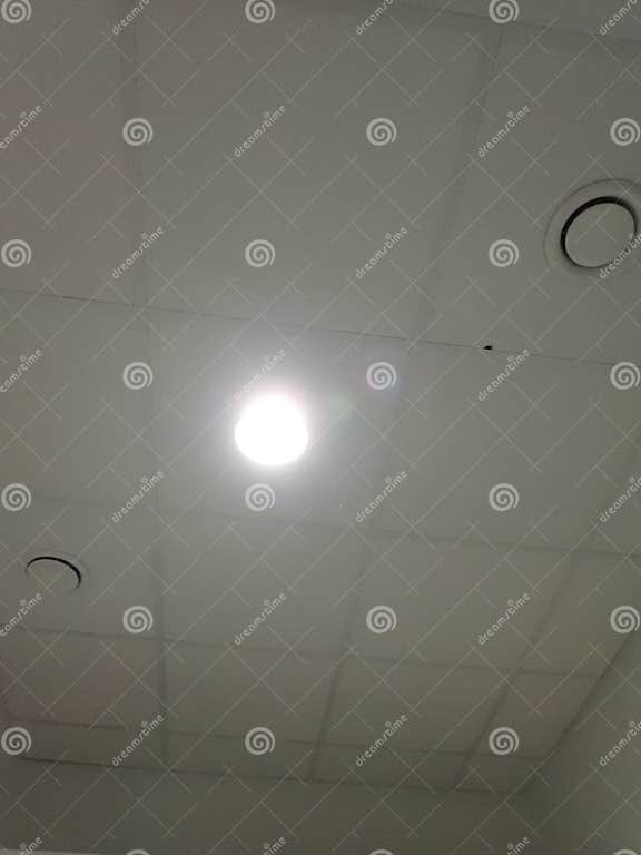 White Office Building Ceiling Grid Stock Photo - Image of ceiling, gray ...