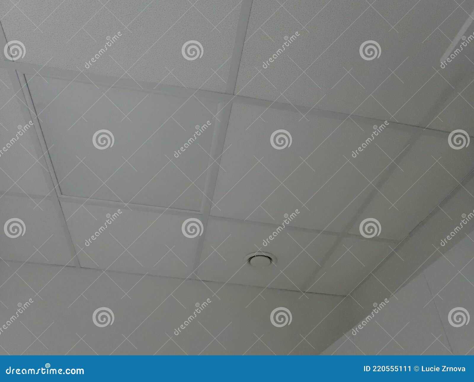 White Office Building Ceiling Grid Stock Image - Image of white ...