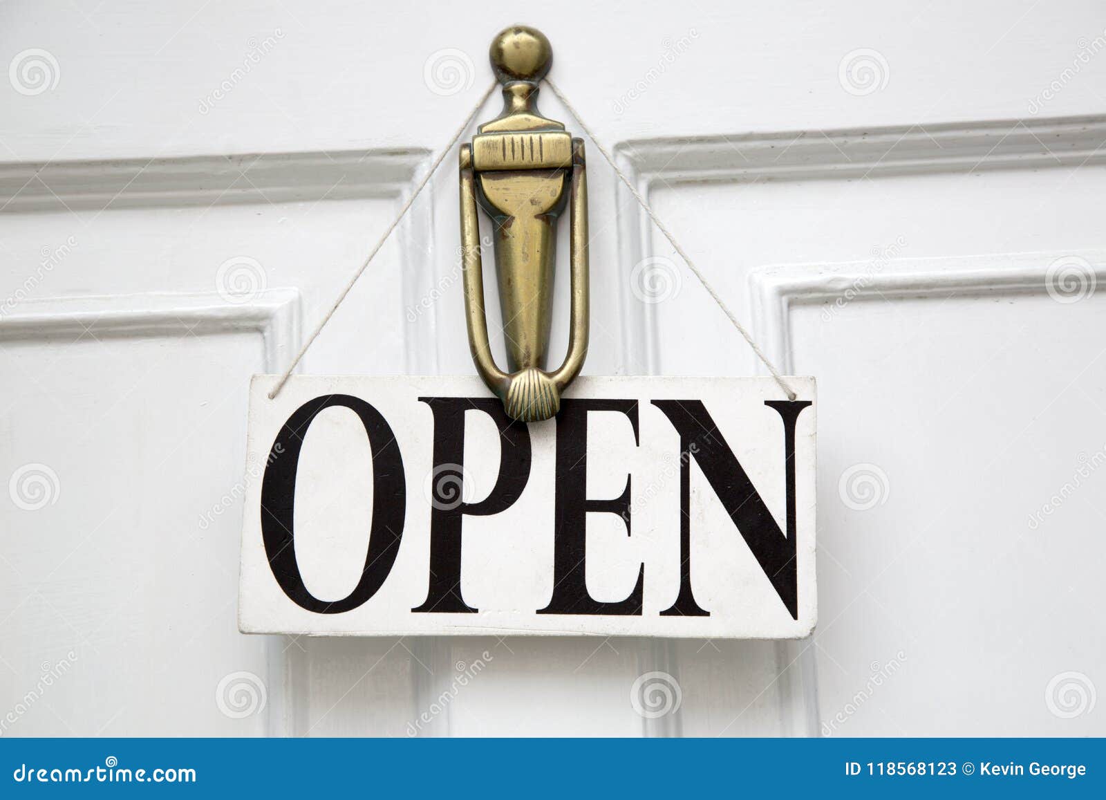 White Open Sign stock image. Image of white, diagonal - 118568123