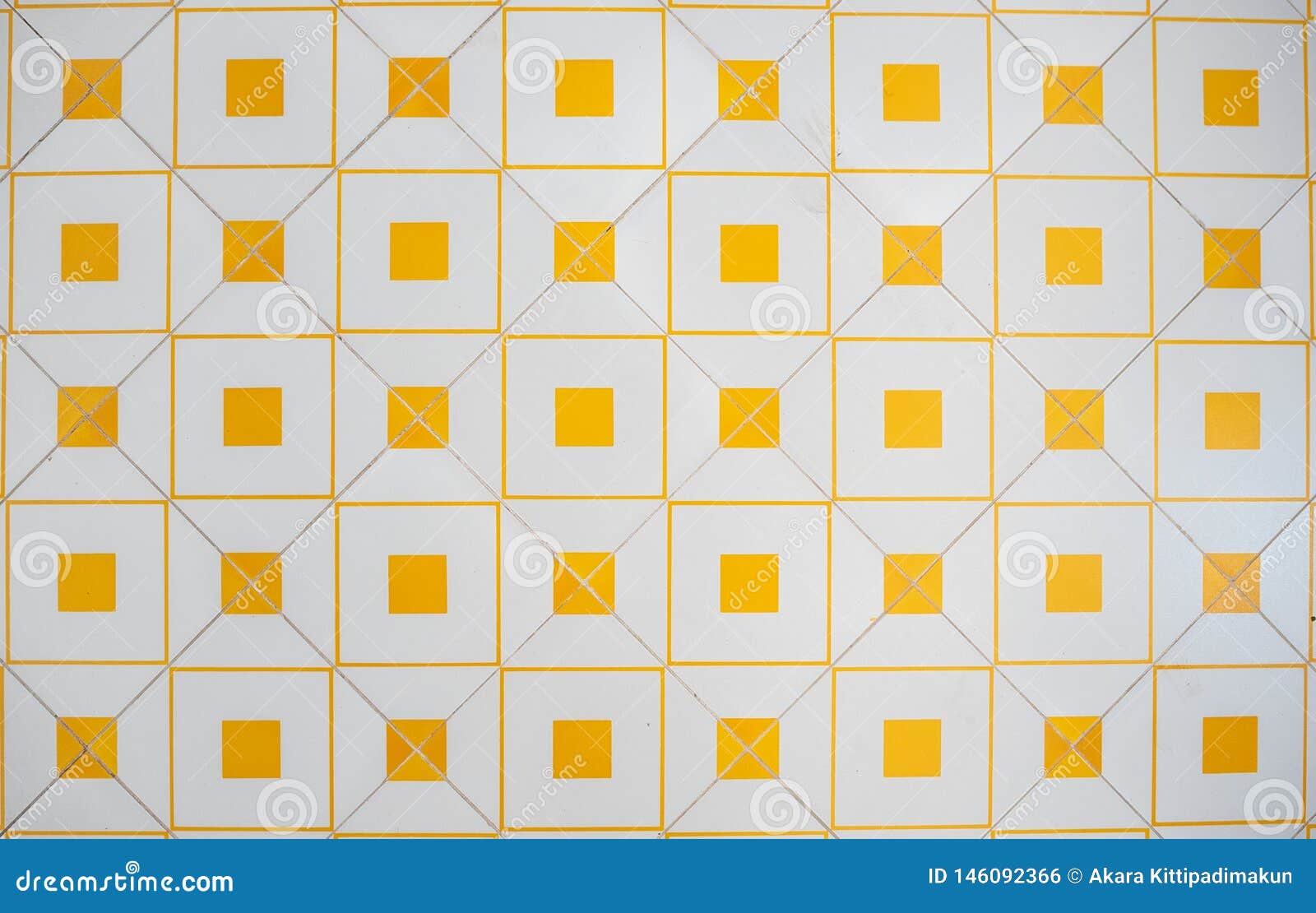 White and Orange Tile Pattern for Background Stock Photo - Image of ...