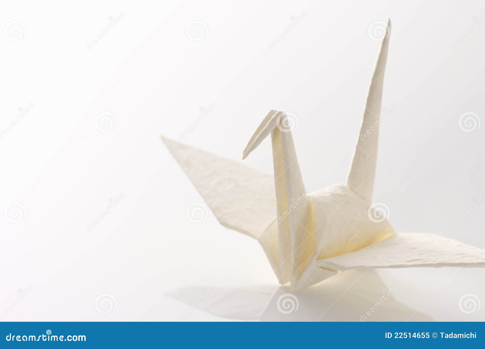 White origami crane stock image. Image of origami, common - 22514655