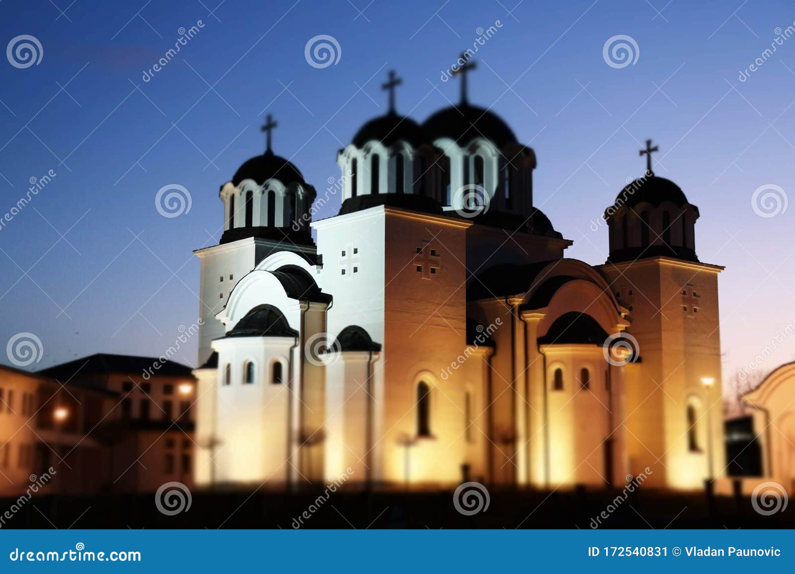 Orthodox church toy effect stock image. Image of church - 172540831