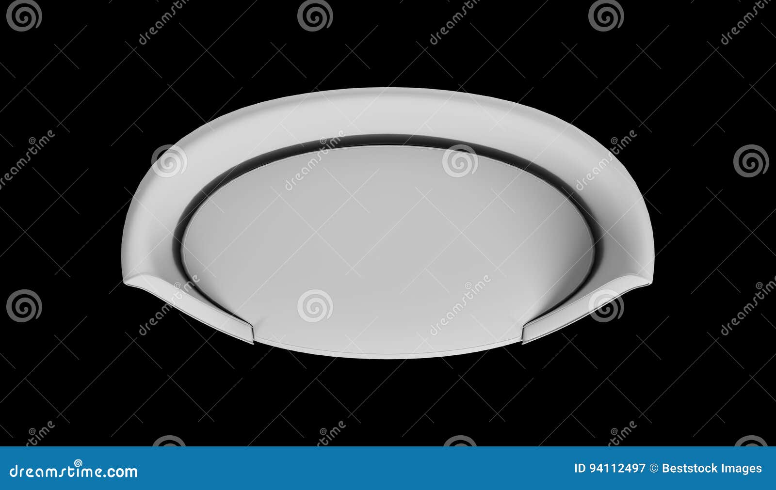 White Oval Shape Top View Sofa Graphic Illustration. Stock Illustration ...