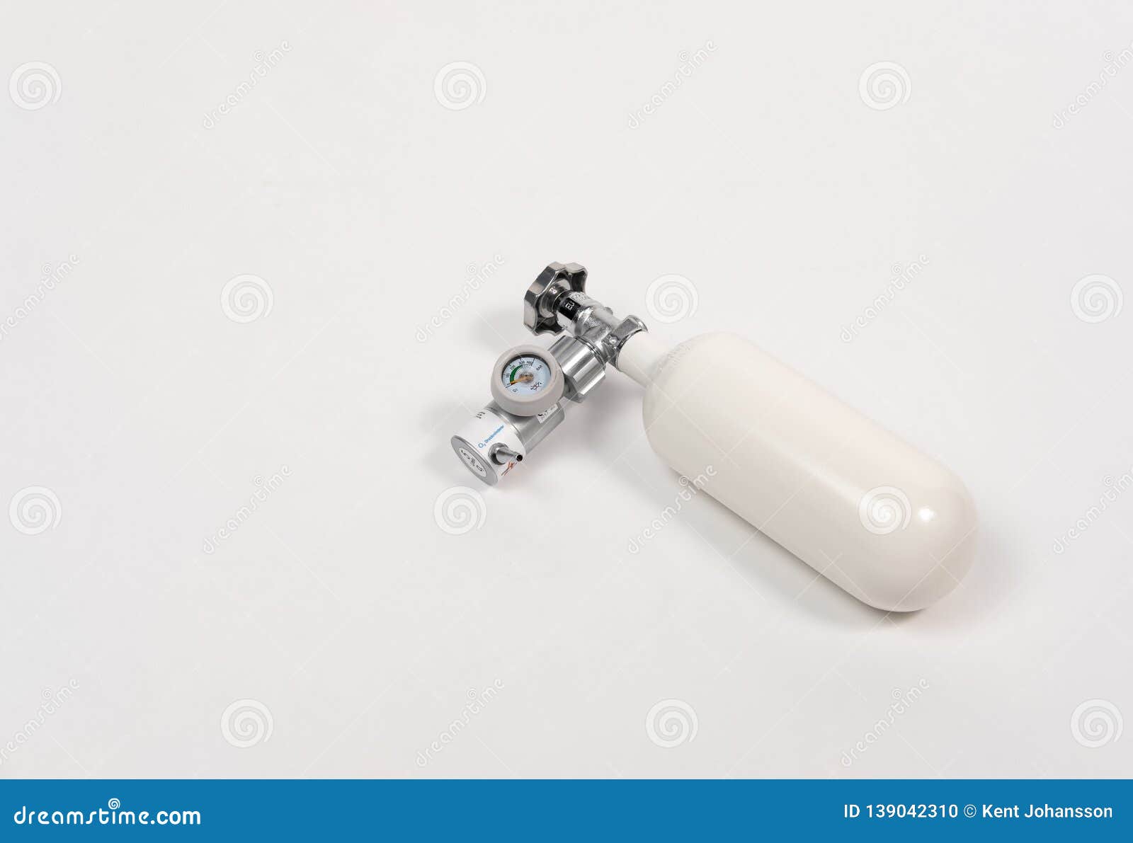 White Oxygen Cylinder stock photo. Image of healthcare - 139042310